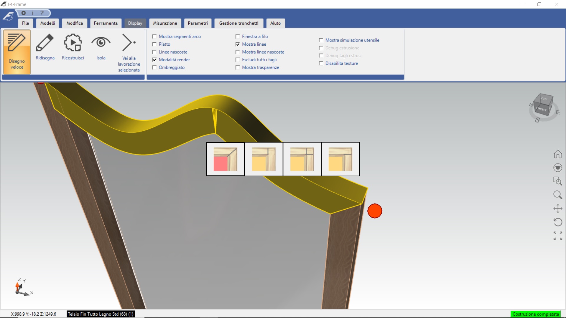 F4 FRAME – Bausola
